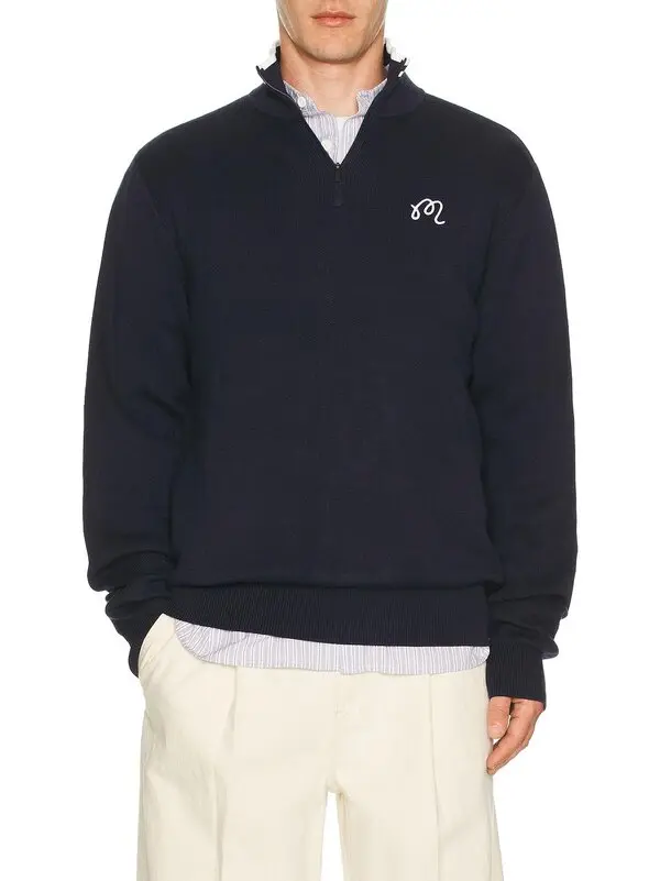 MALBON Sorrel Sweater - Navy