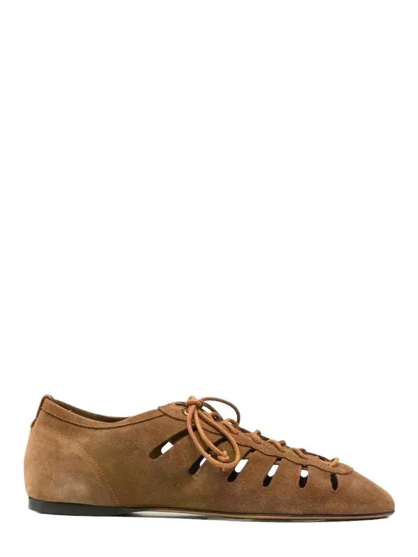 Isabel Marant Layza Lace-up Sneakers - Brown