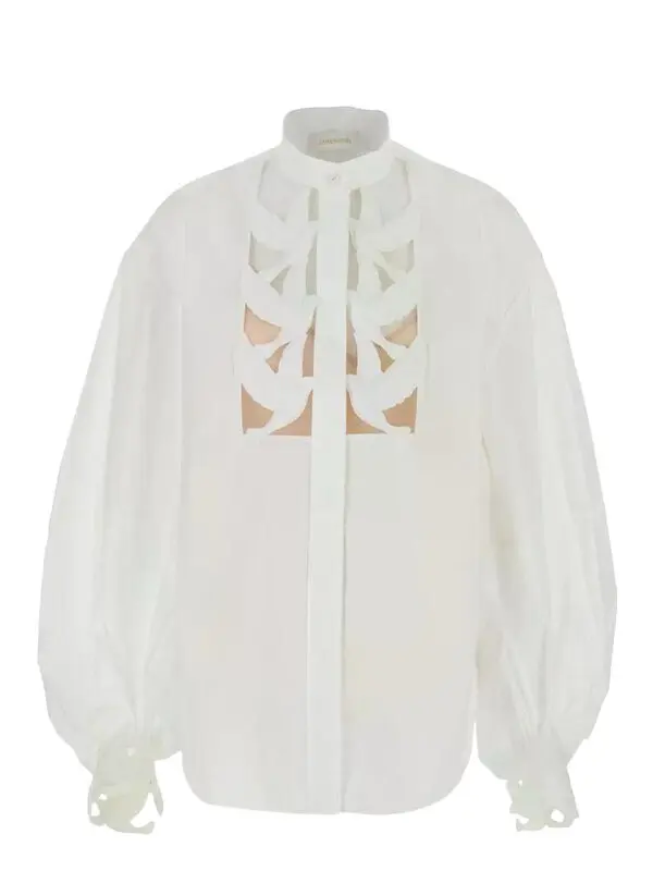 Zimmermann Luna Shirt - White
