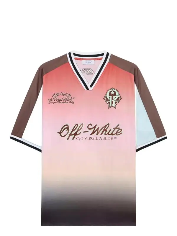 Off-White Soccer T-shirt - Pink