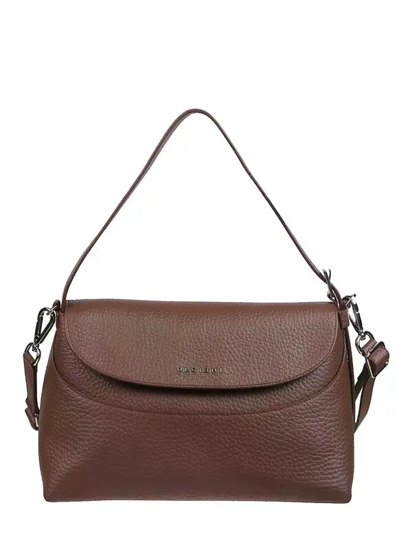 ORTIGNI Midi Nana Shoulder Bag - Brown