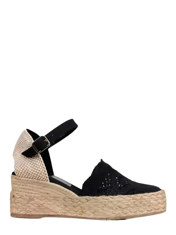 PALOMITAS BY PALOMA BARCELÒ Heeled Espadrilles - Black