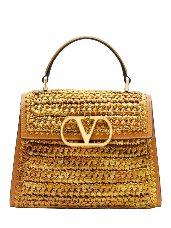 Valentino Garavani Small Vsling Handbag - Gold