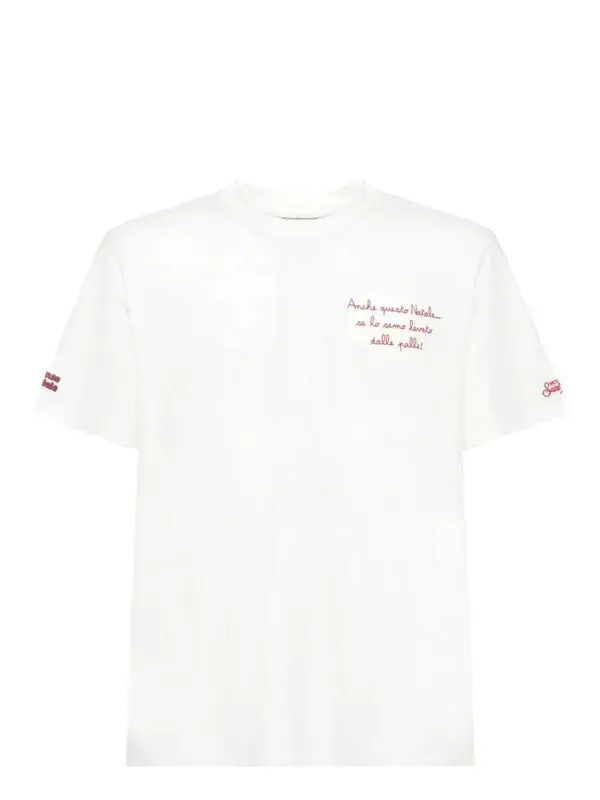 MC2 SAINT BARTH Arnott Crew-neck T-shirt - White