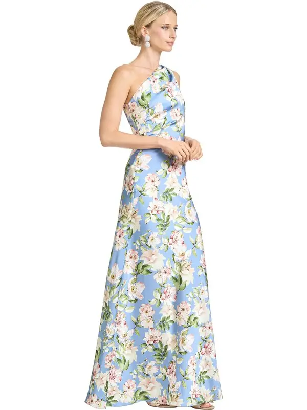 Sachin & Babi Delphine Printed Gown - Twilight Camellia