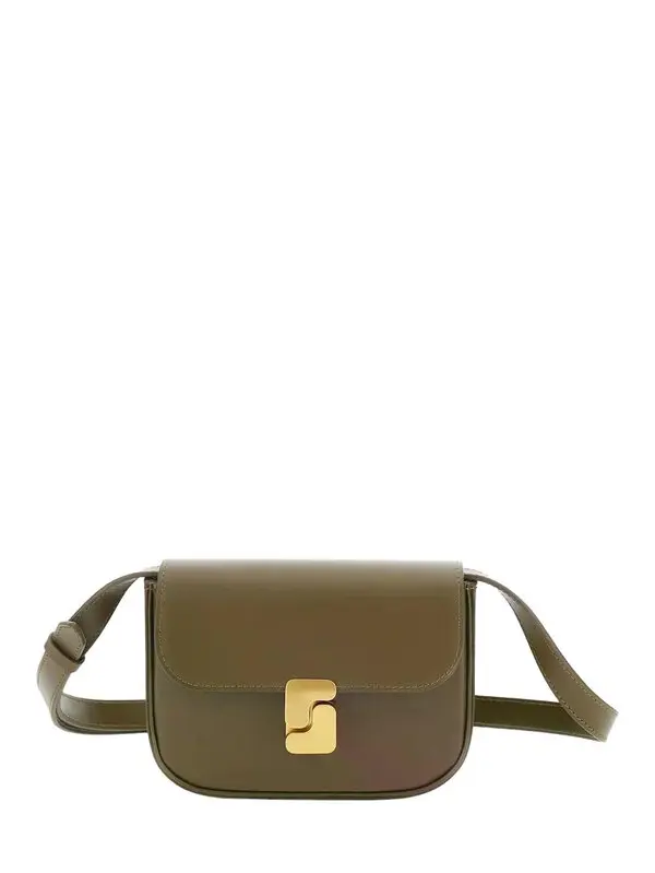 Soeur Buckle-detail Shoulder Bag - Green