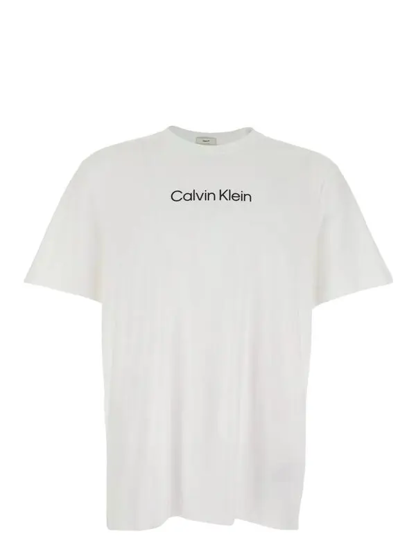 Calvin Klein Logo-print T-shirt - White
