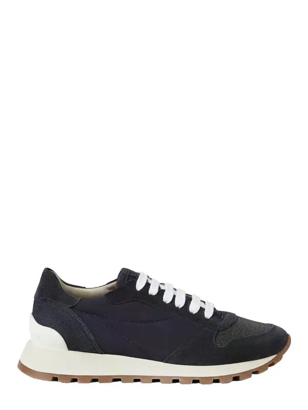 Brunello Cucinelli Lace-up Sneakers - Blue
