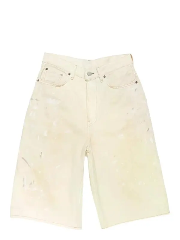 Acne Studios Patch Shorts - Neutrals