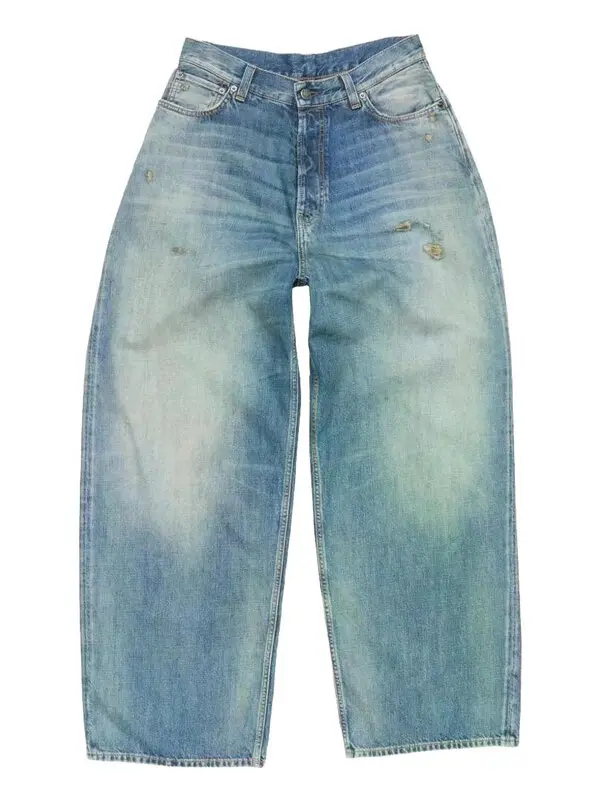 Acne Studios Loose-fit Patch Jeans - Blue