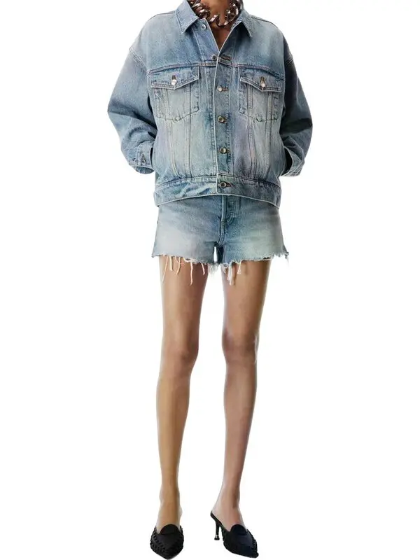 Alexander Wang Pocket Belted Jeans - Blue
