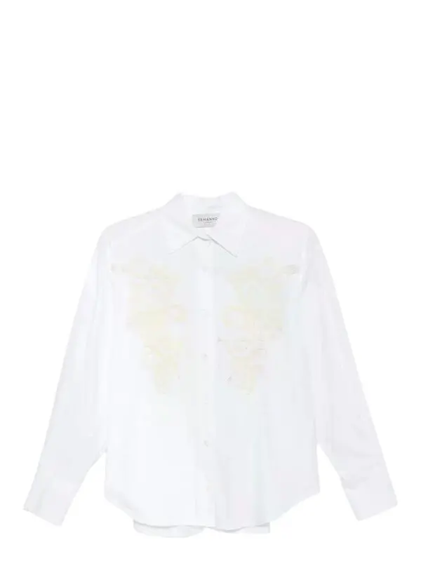 ERMANNO FIRENZE Embroidery Shirt - White