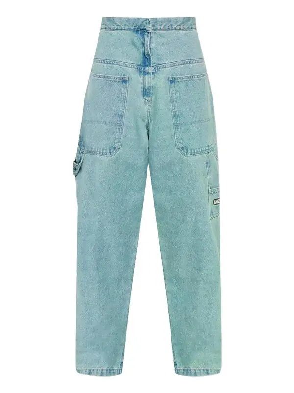 Vetements Front-pocket Jeans - Blue