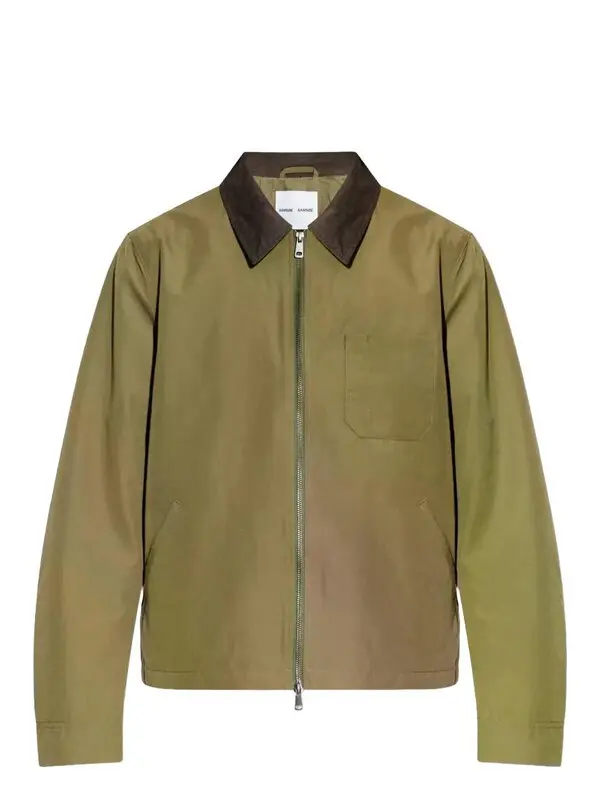 SAMSOE SAMSOE Sarobin Z Chest-pocket Jacket - Green