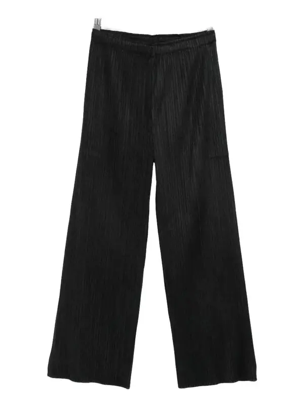 Issey Miyake Pleated Trousers - Black