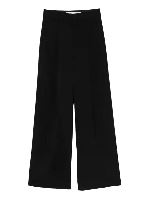 GESTUZ Wide Leg Trousers - Black