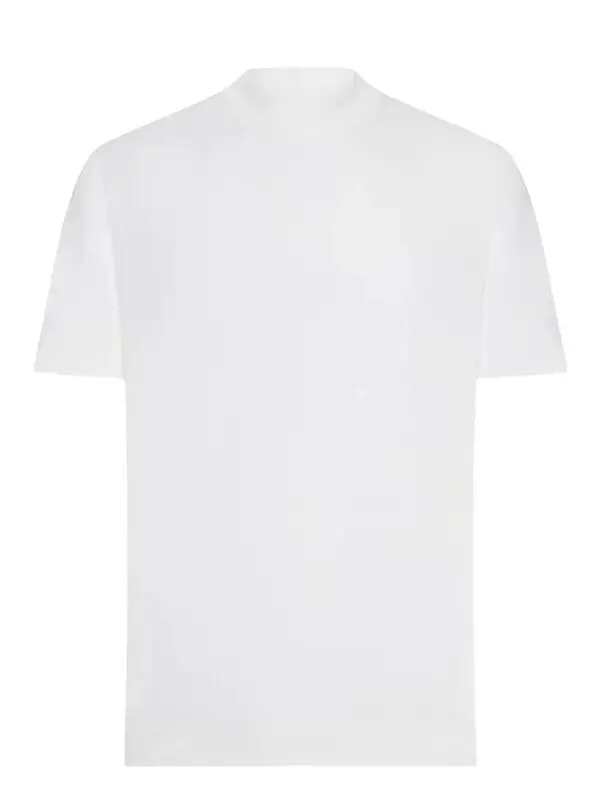 ROBERTO COLLINA High-neck Short-sleeve T-shirt - White