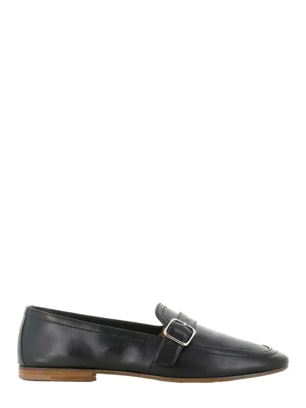 HENDERSON BARACCO Buckle-strap Loafers - Black