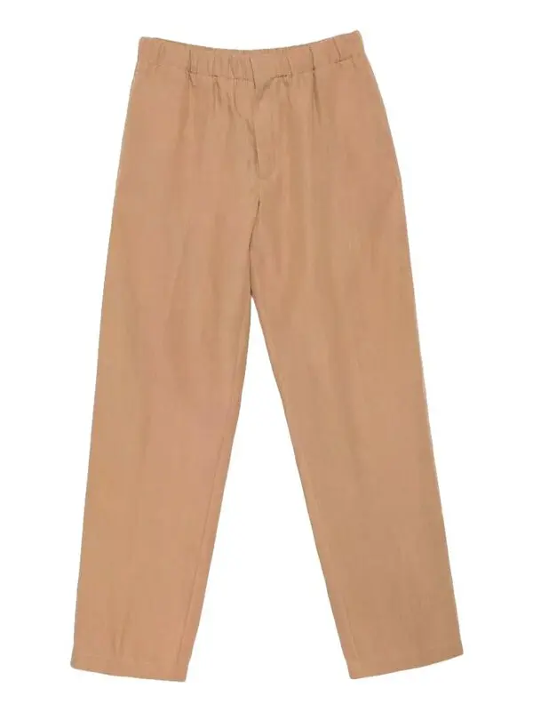 LARDINI Elasticated Waist Trousers - Neutrals