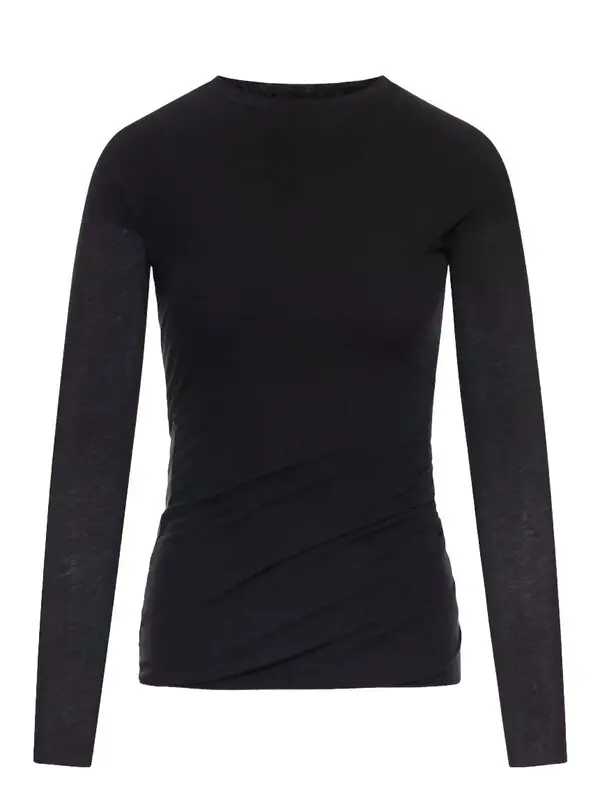 JIL SANDER Long-sleeved Top - Black