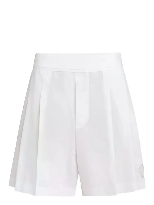 Brunello Cucinelli Cotton Piqué Shorts - White