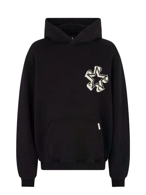 REPRESENT Initial Star Hoodie - Black