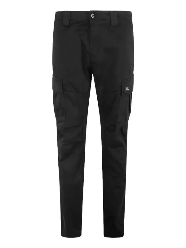 C.P. COMPANY Cargo Trousers - Black