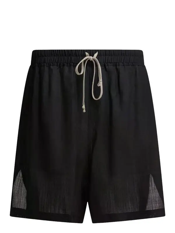 Rick Owens Drawstring Shorts - Black