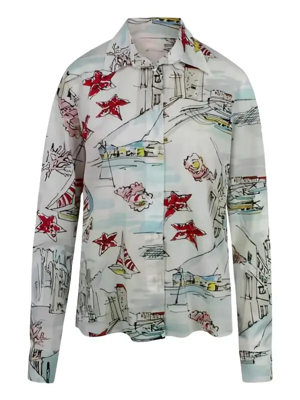 Antonio Marras Printed Shirt - White