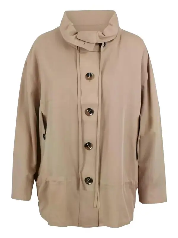 JOVONNA Sian Button Jacket - Neutrals