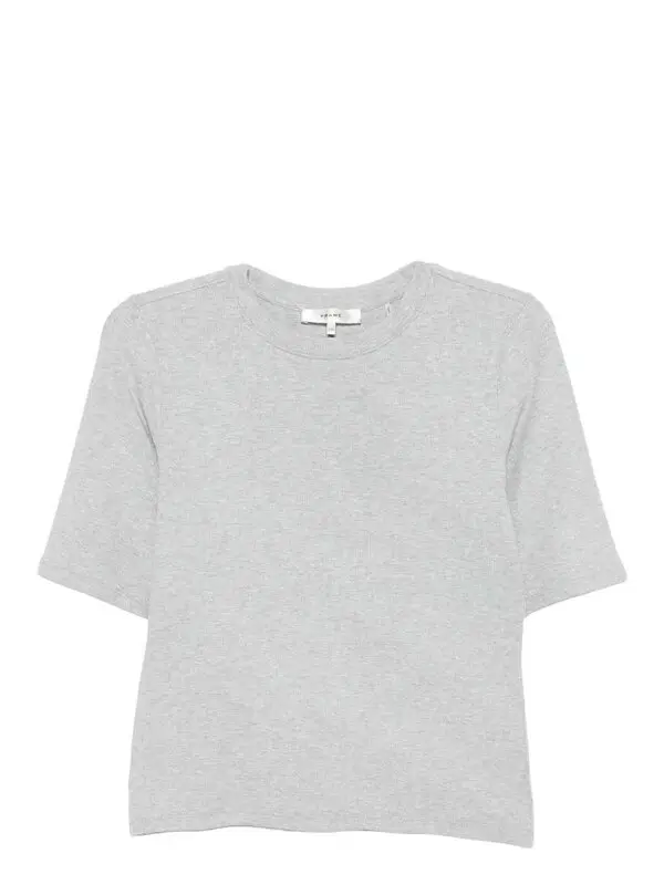 FRAME Ribbed T-shirt - Grey