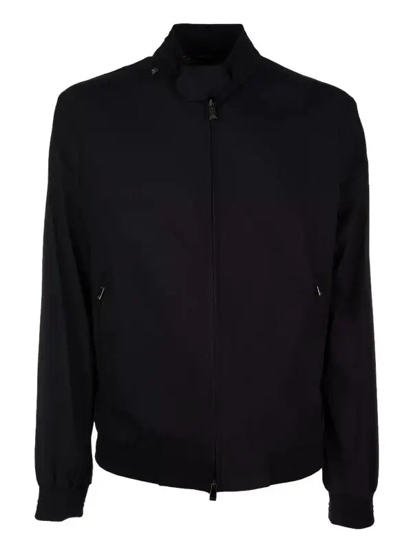 Corneliani Zip-up Jacket - Blue