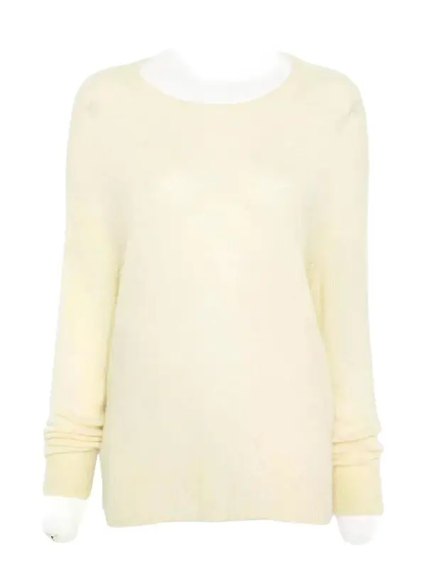 Eric Bompard Round-neck Sweater - Yellow