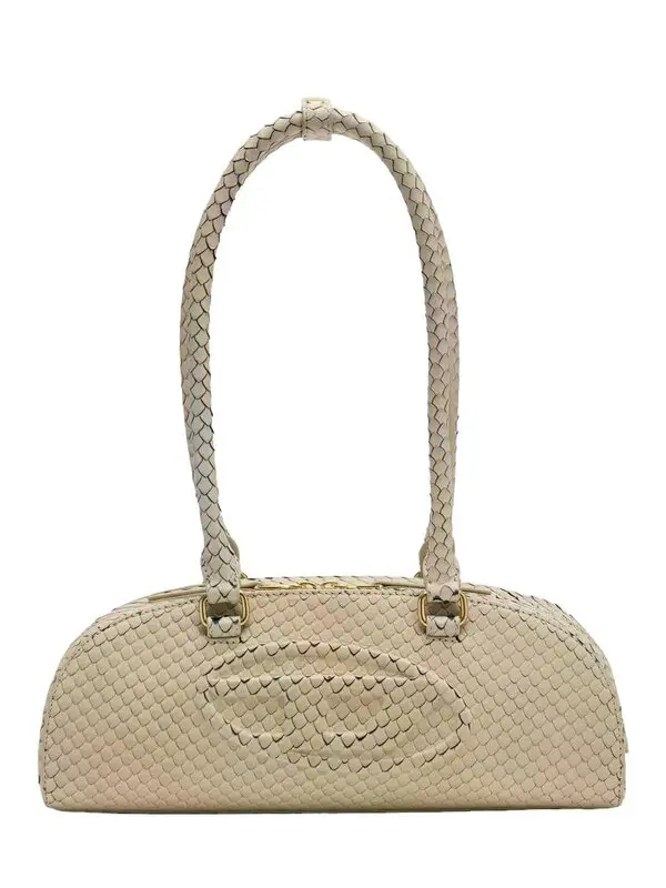 DIESEL® Embossed-logo Shoulder Bag - Neutrals