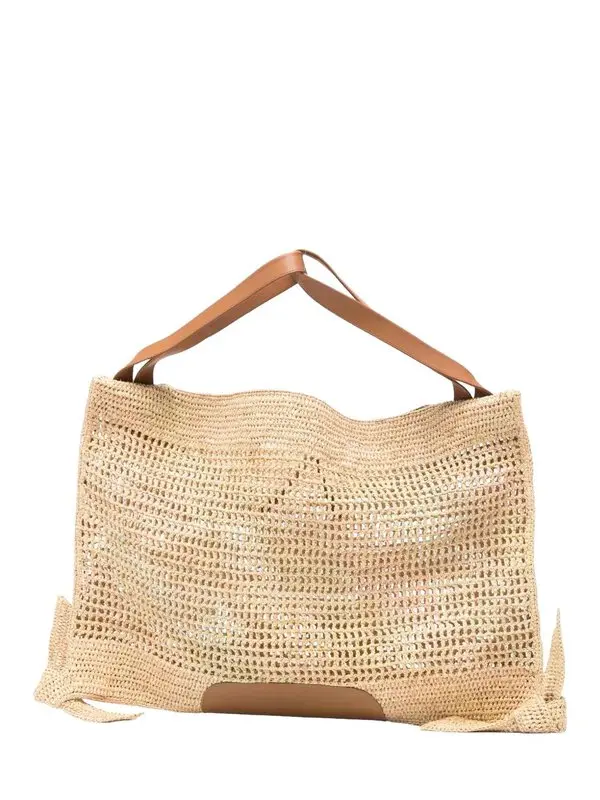 Hereu Cador Woven Tie Tote Bag - Neutrals