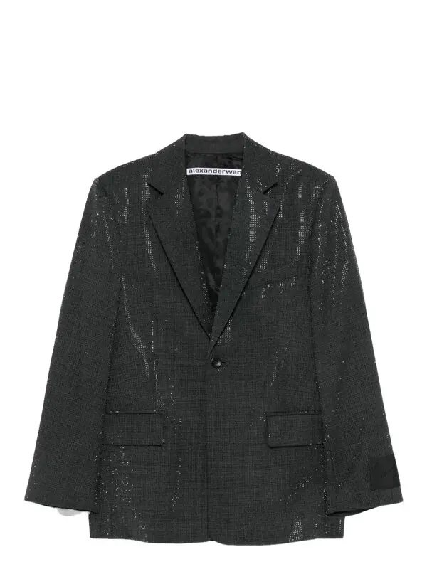 Alexander Wang Sequin-embellished Blazer - Grey