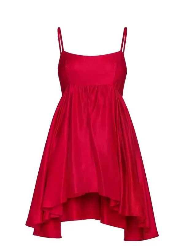 Azeeza Sleeveless Mini Dress - Red