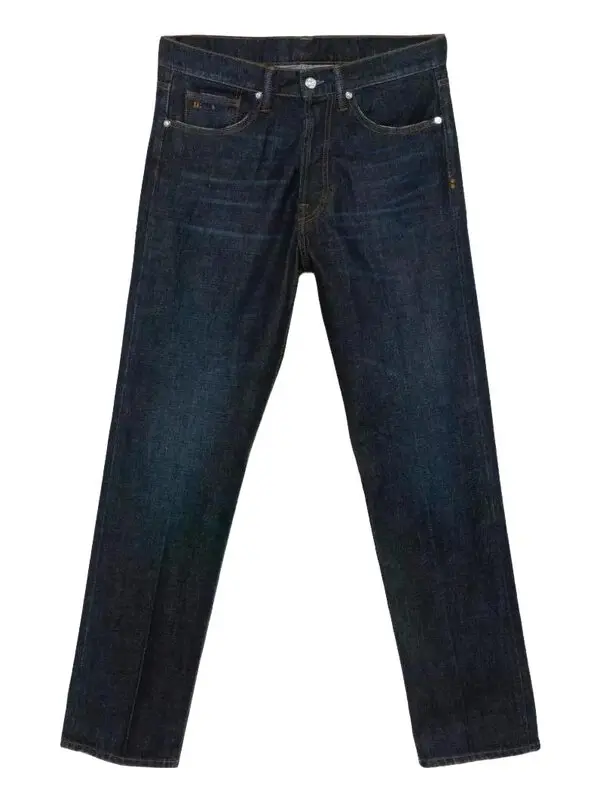 NINE:INTHE:MORNING Nathan Dark Denim Jeans - Blue