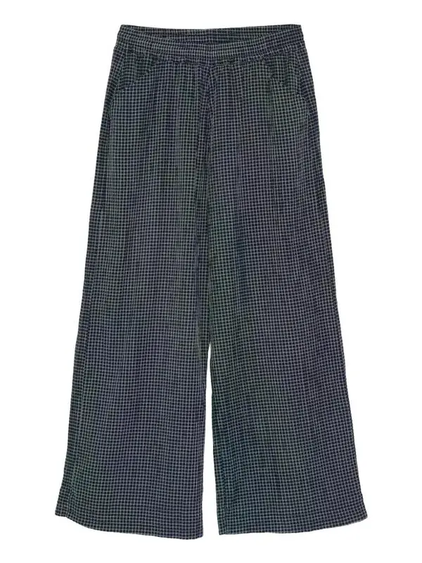 You Must Create Checked Trousers - Blue