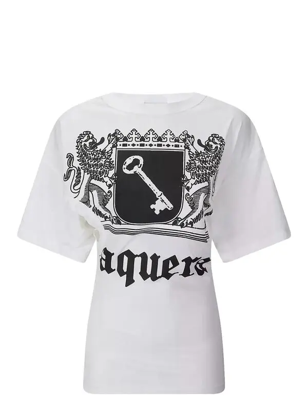 Vaquera Twisted-effect T-shirt - White