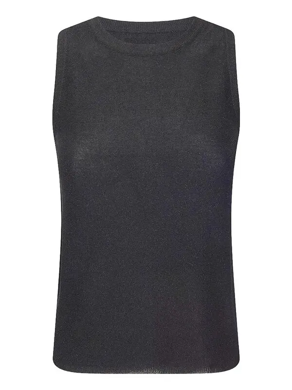 ARCHIVIO B Sleeveless Top - Black