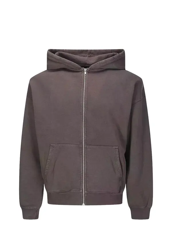 Colorful Standard Oversized Zip-up Hoodie - Brown
