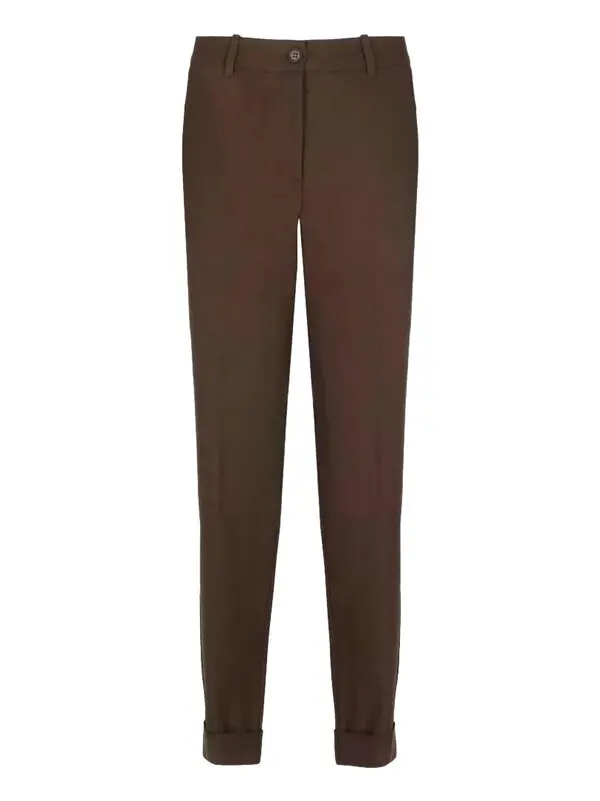 P.a.r.o.s.h Belt Loops Trousers - Brown
