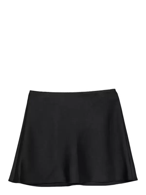 DUNST A-line Mini Skirt - Black