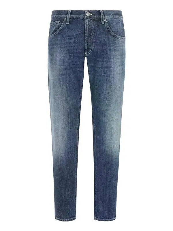DONDUP Brighton Buttoned Denim Jeans - Blue