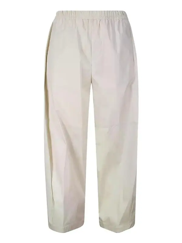 M.S.M MILANO Elasticated Trousers - Neutrals