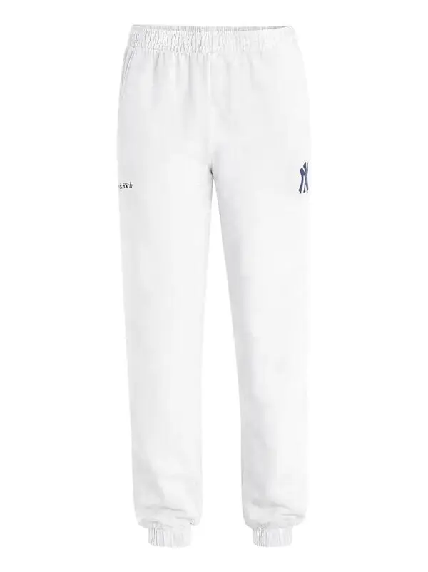 SPORTY & RICH Yankees Logo Trousers - Grey