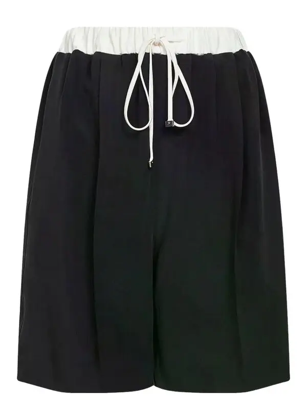 Kiton Elasticated-waist Shorts - Black