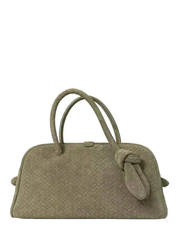 Jacquemus Small Tourism Knot Tote Bag - Green