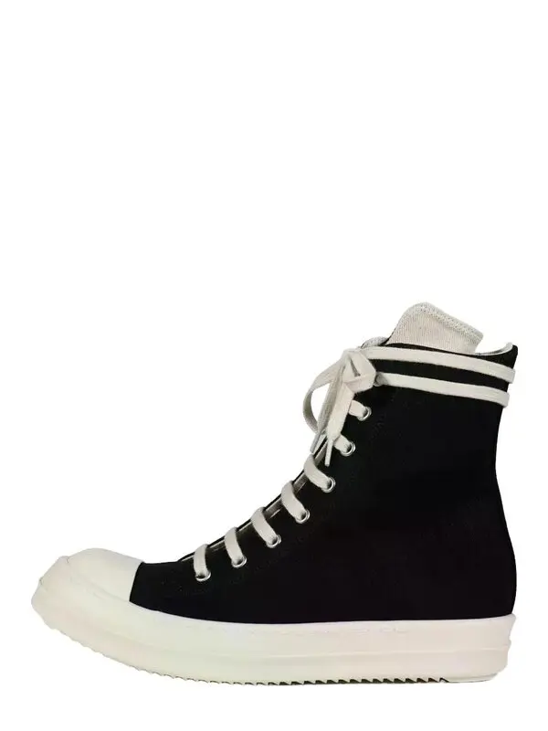 Rick Owens Temple High-top Sneakers - Black